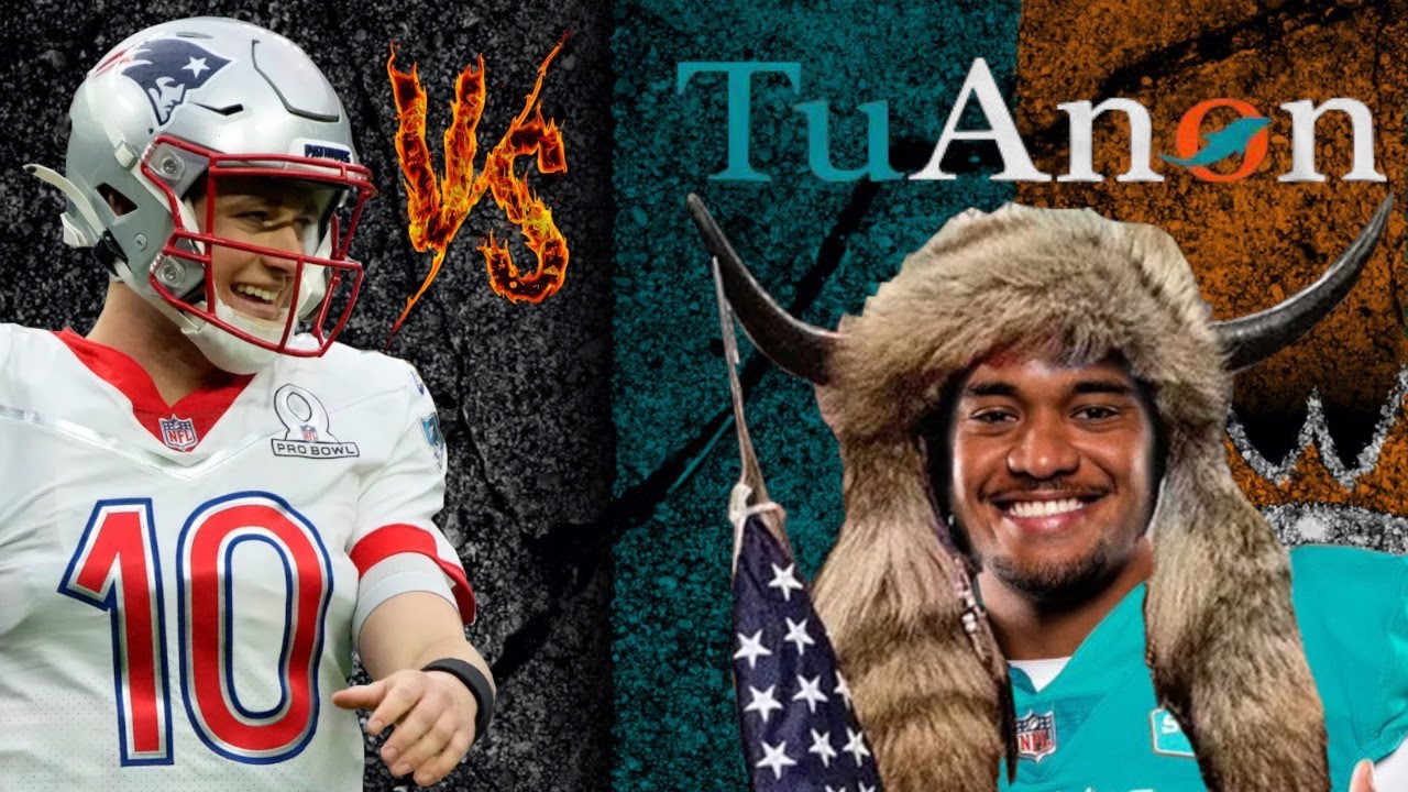Mac Jones vs. Tua Debate! TuAnon Cult Leader VBS Battles Master At Work ...