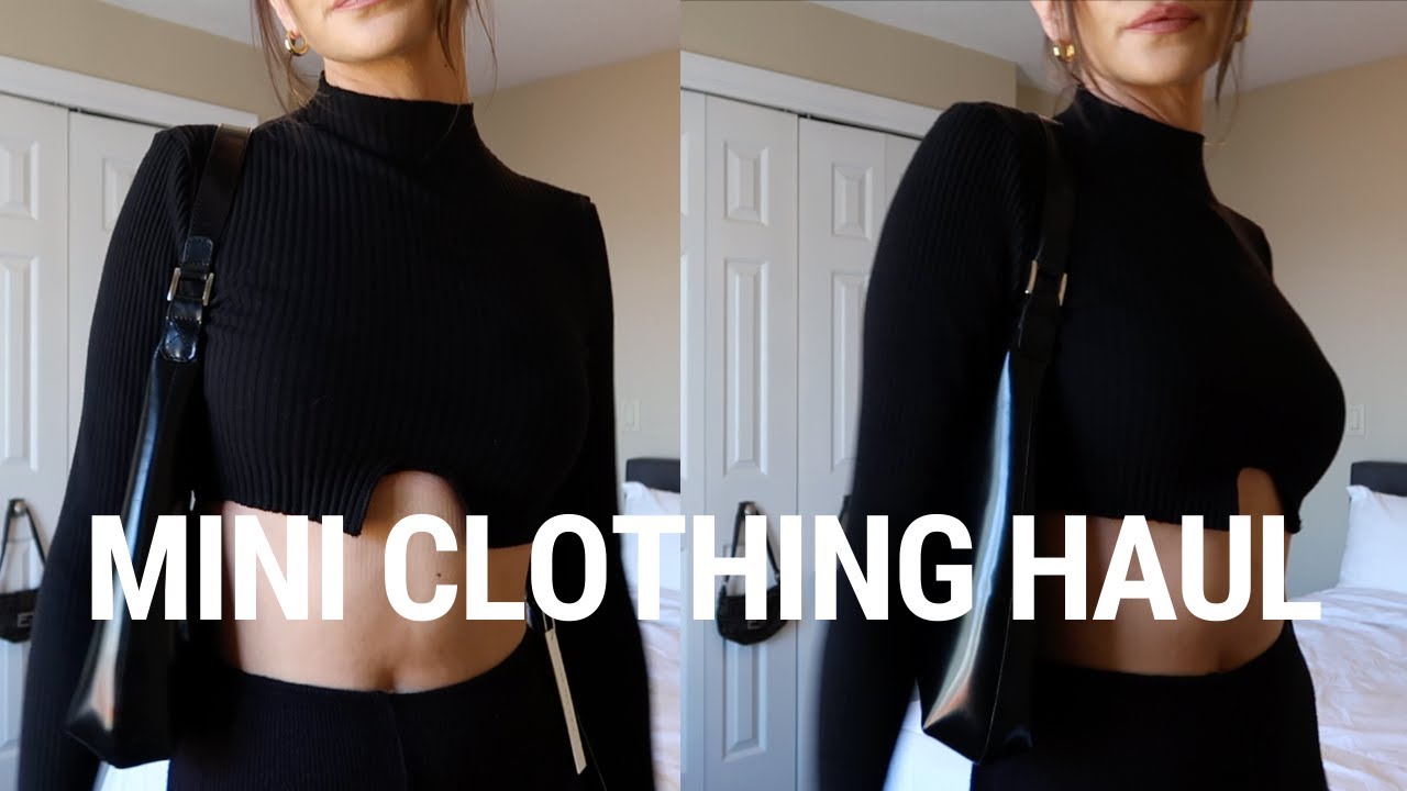 Mini Clothing Haul 2021 - YouTube
