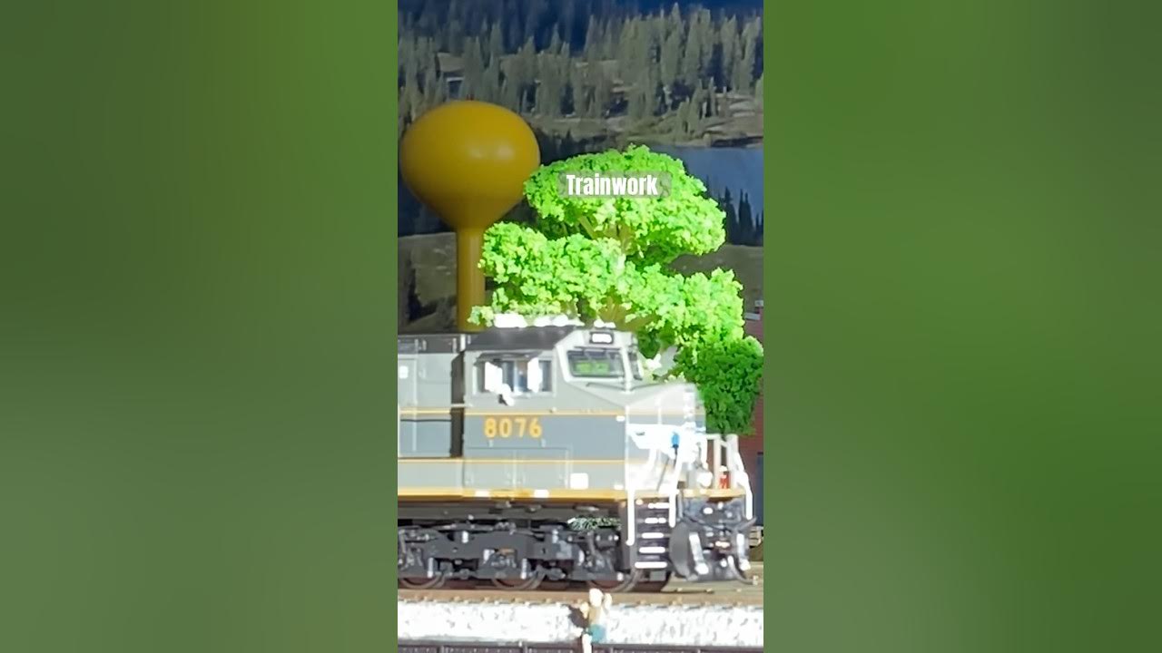 1 Train 1 Track UP #8076 Fantasy Paint Job - HO Scale Model Trains #modeltrains #modelrailroad ...