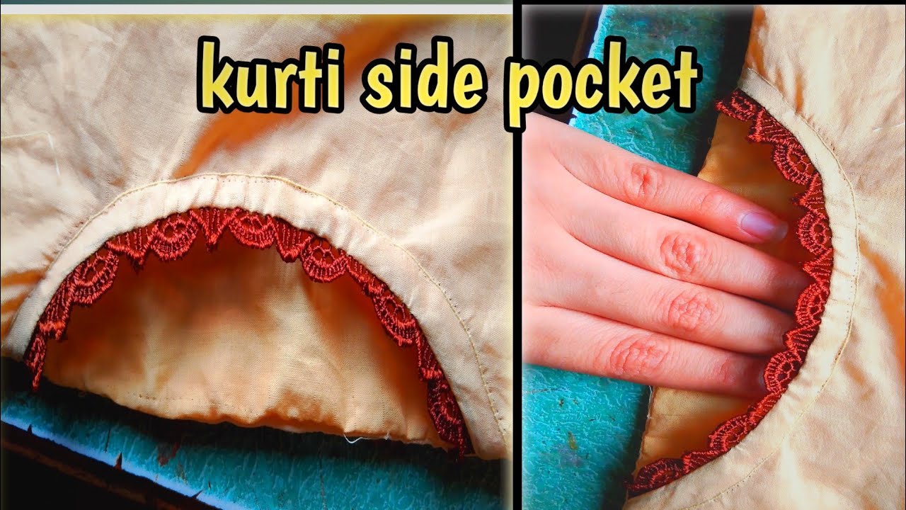 Sew Easy: Step-by-Step Side Pocket Design Tutorial for Beginners" # ...
