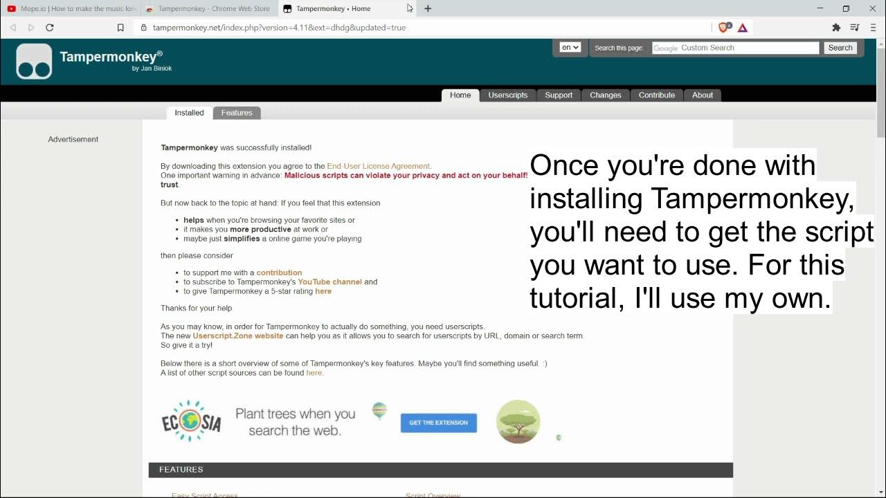 Tampermonkey Tutorial - YouTube