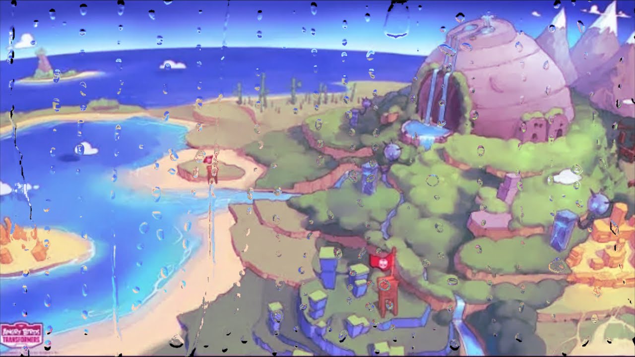 Angry Birds Transformers - EXPLORE THE MAP - Rainy Day - YouTube