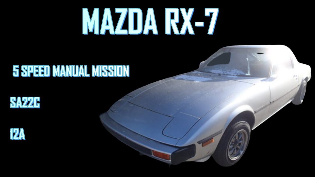 MAZDA RX-7 E-SA22C 12A ENGINE START TEST MOVIE - YouTube