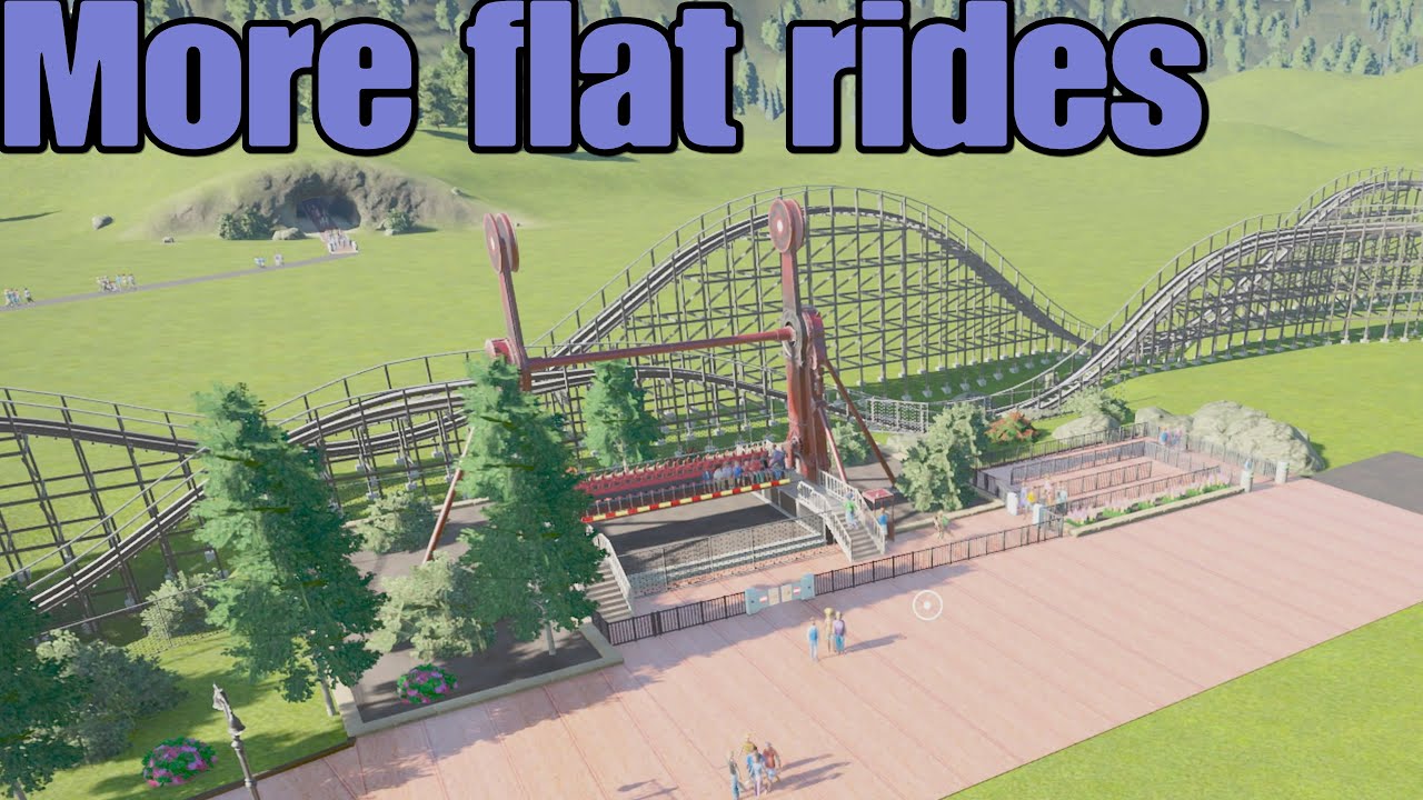 New flat rides (planet coaster) - YouTube