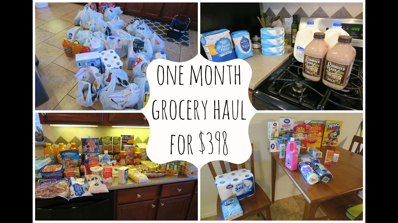 One Month Grocery Haul For 398 February Meal Plan YouTube one-month-grocery-haul-for-398-february-meal-plan-youtube