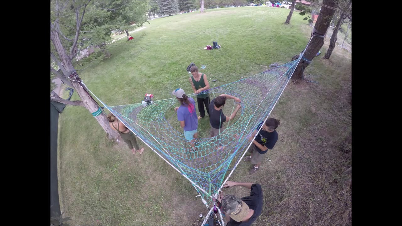 TreeNet Willy's: ARISE Festival TreeNet Timelapse - YouTube