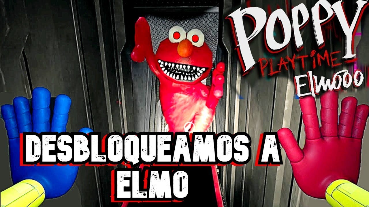 DESBLOQUEO A ELMO EXE en Poppy Playtime | yiyo juega - YouTube