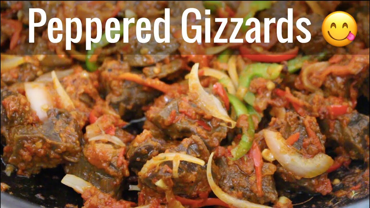 How to make Peppered Gizzards - YouTube