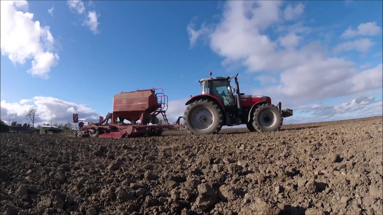 Ward Farms Sowing Spring Crops 2018 - YouTube