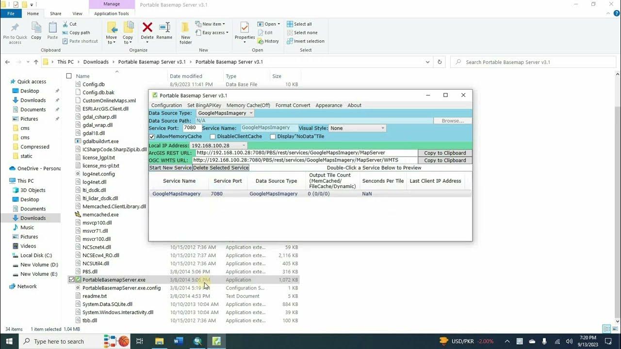 Enabling Google Maps Integration in ArcGIS as a Portable BaseMap Server - YouTube