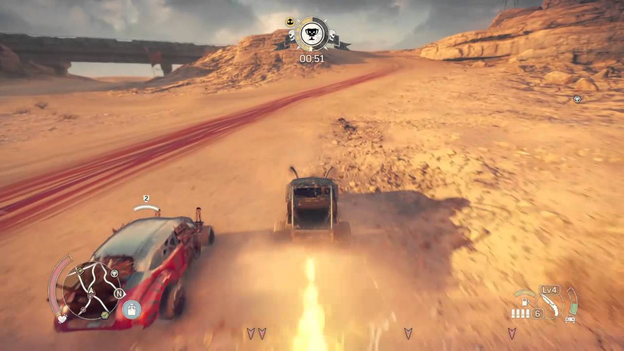 Mad Max Death race Time Bomb walkthrough - YouTube