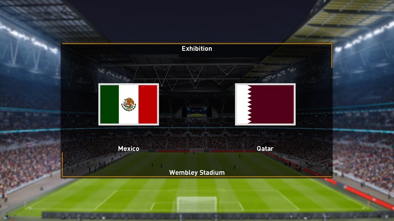 ⚽ Mexico vs Qatar ⚽ | CONCACAF Gold Cup (02/07/2023) | PES 2021 - YouTube