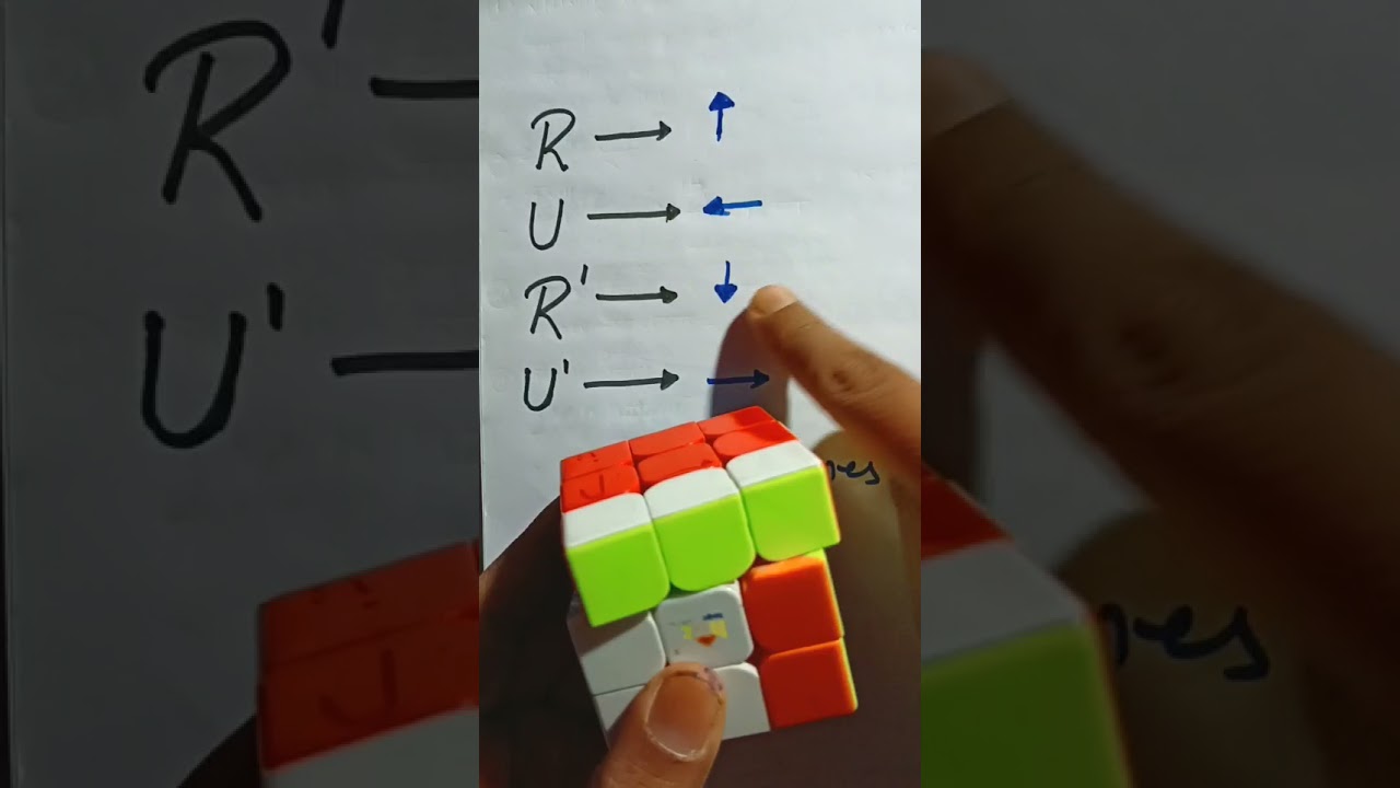 Magic trick to solve Rubik's Cube#shorts - YouTube