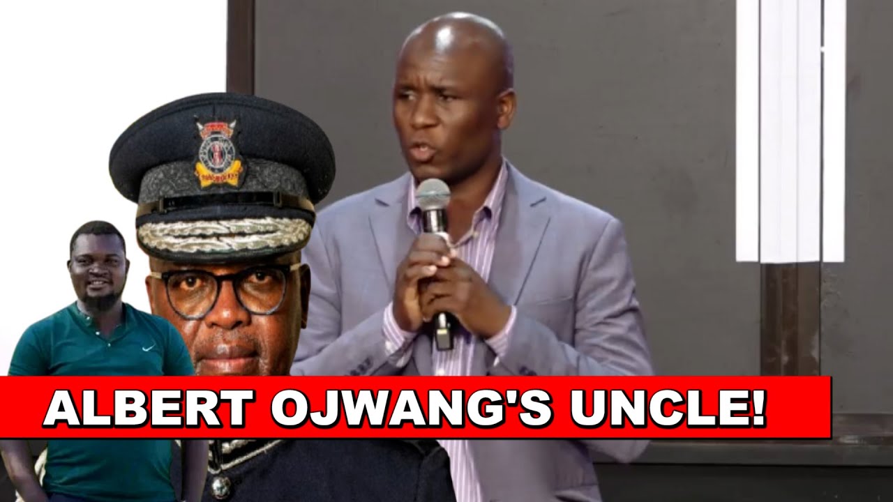 Listen to Albert Ojwang's uncle emotional message to DIG Lagat for ...