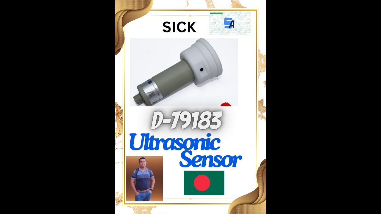 Ultrasonic Sensor !! D-79183 Waldkirch !! Sick - YouTube
