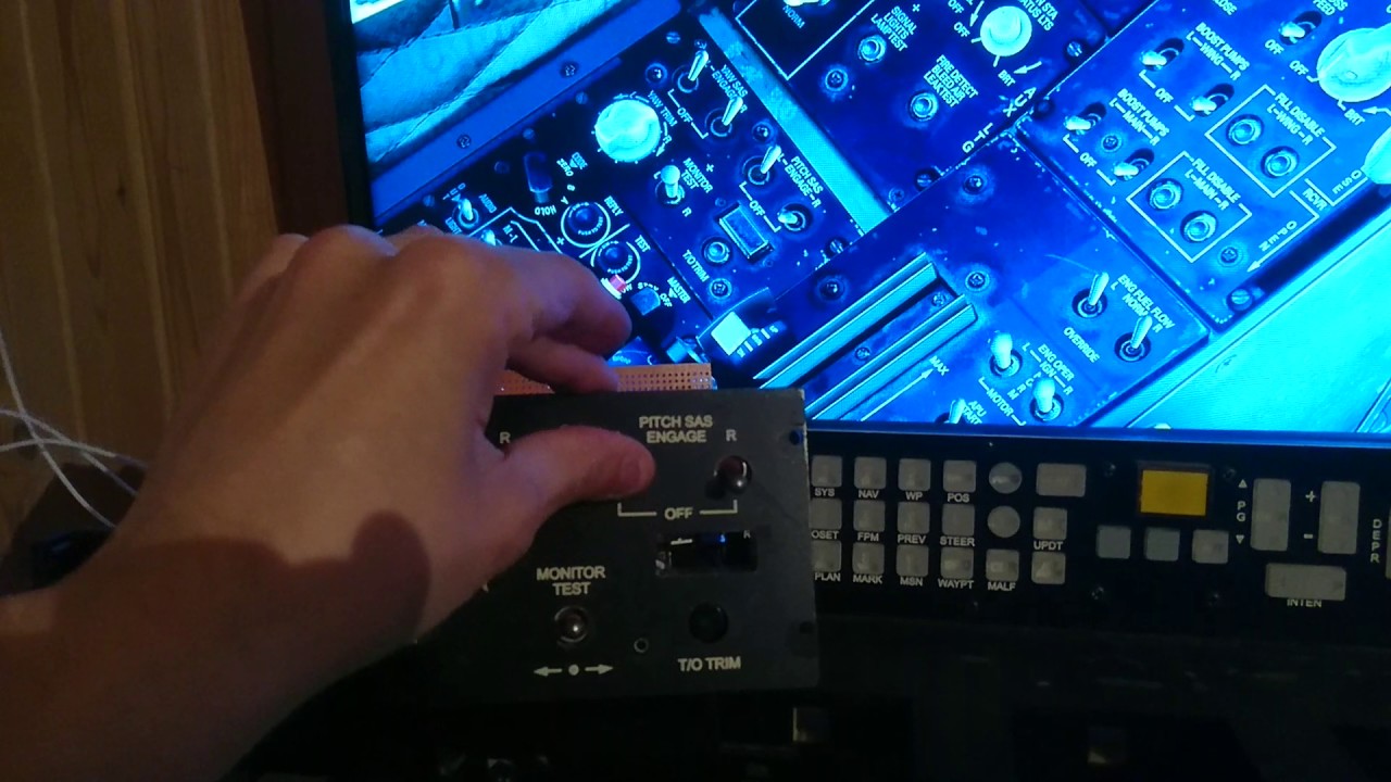 DCS A-10C - SAS panel - YouTube