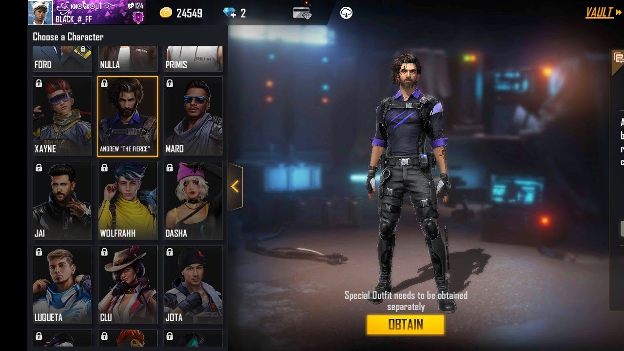 Elite Andrew the special skill#free fire🔥🔥 - YouTube
