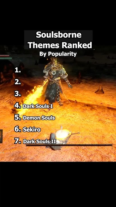Soulsborne Themes Ranked!! #soulsborne #videogamemusic - YouTube