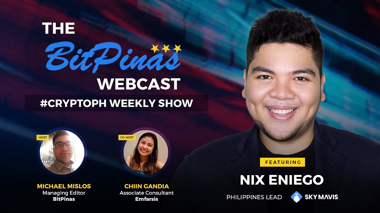 Axie Infinity Philippines - Nix Eniego: I want Axie in Every Filipino ...