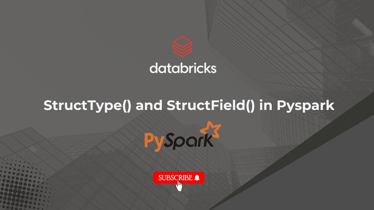StructType() and StructField() Function in Spark. #databricks #pyspark ... StructType() and StructField() Function in Spark. #databricks #pyspark ...