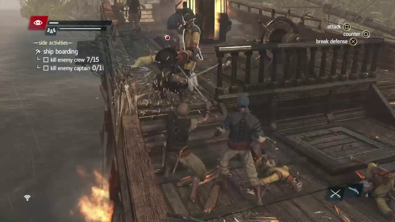 Kicking crew member in the balls - Assassin's Creed IV Black Flag - YouTube