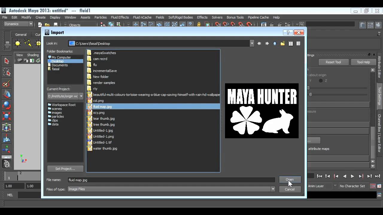 Maya Tutorial: Fire to Logo with Maya Fluid Dynamics - YouTube