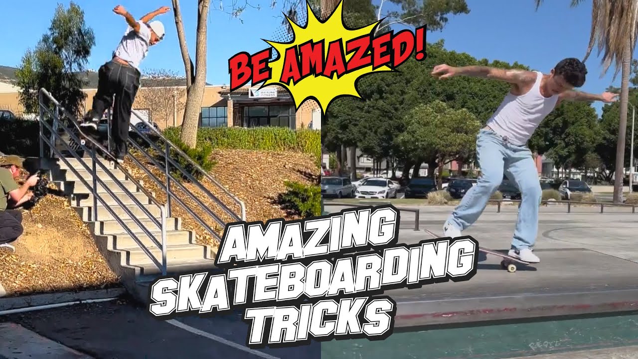 Amazing Skateboarding Tricks 2022 🛹 Skateboarding Clips - YouTube