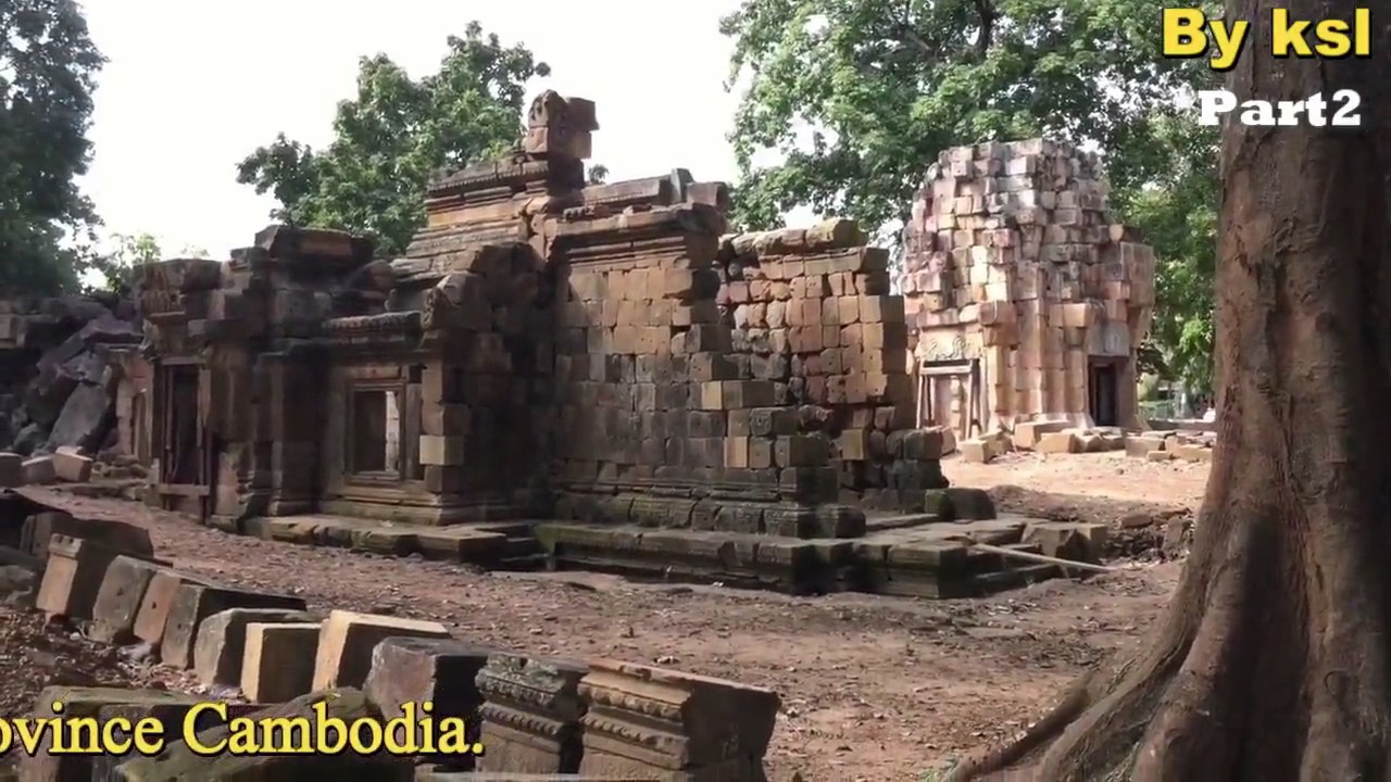 khmer temple's -BASET at Tapon - Sangker district Battambang (Part2 ...