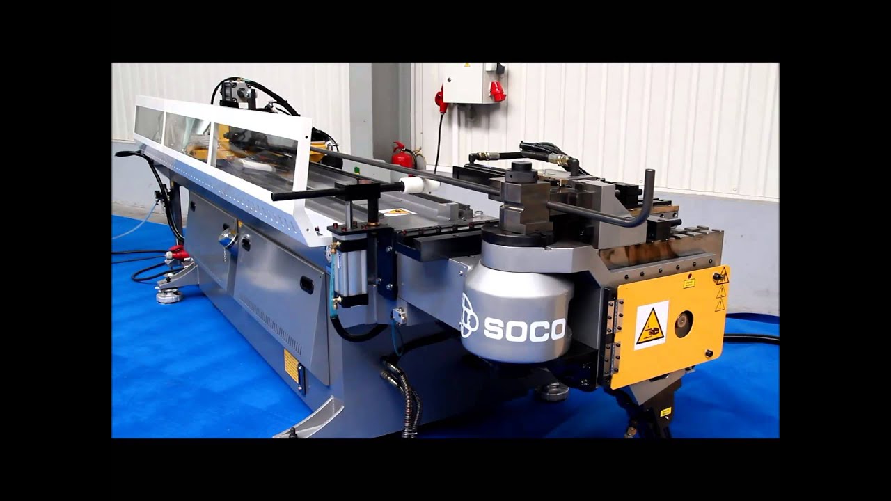 Giętarka do rur Soco SB 63 Auto - www.eurometal.com.pl - YouTube