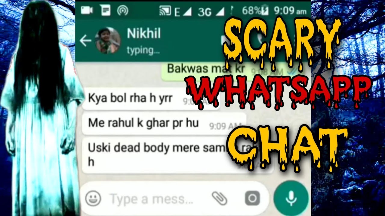 scary WhatsApp chat😱 ।। horor video।।@ThatsBiswa - YouTube