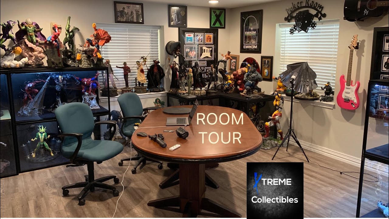 Xtreme Statue (Poker) Room Tour - Day 5 of 10 Days of Statues (Man Cave ...
