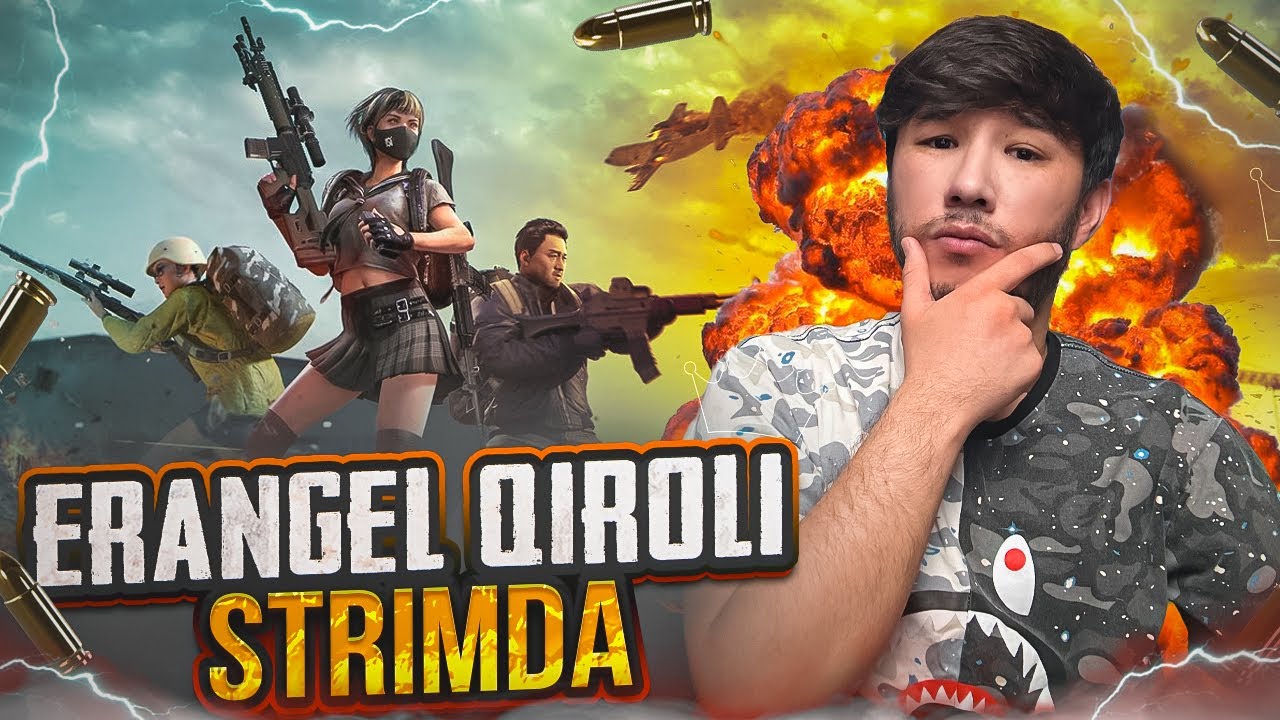 ERANGELDA QONLI O'YINLAR SIZLAR UCHUN QO'LLAB QUVVATLAB TURAMIZ 🇺🇿🔥 ...