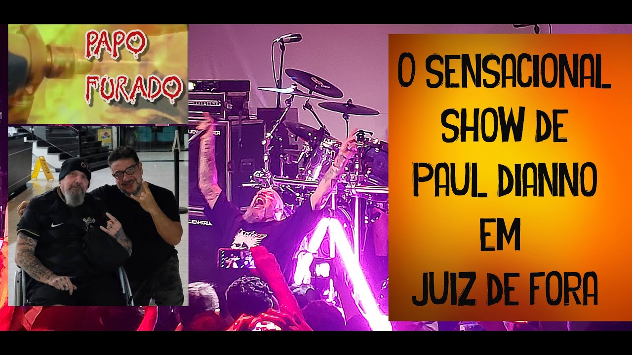 PAPO FURADO - O sensacional show de Paul Di'Anno em Juiz de Fora - YouTube