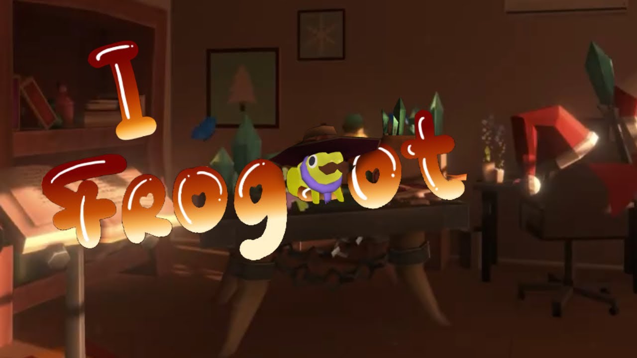 I FROG-OT it was a Horror game??! - YouTube