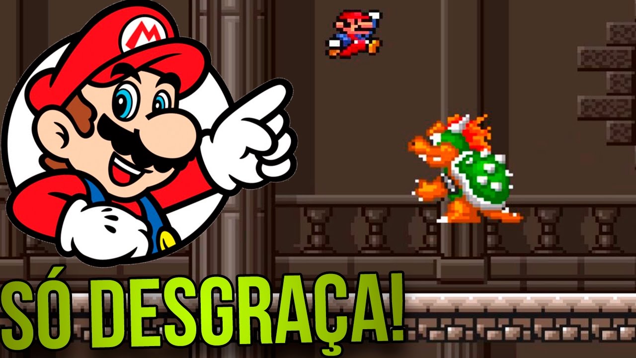 ESSA DESGRAÇA DE MARIO NÃO PULA CERTO! – Super Mario Lost Levels - YouTube