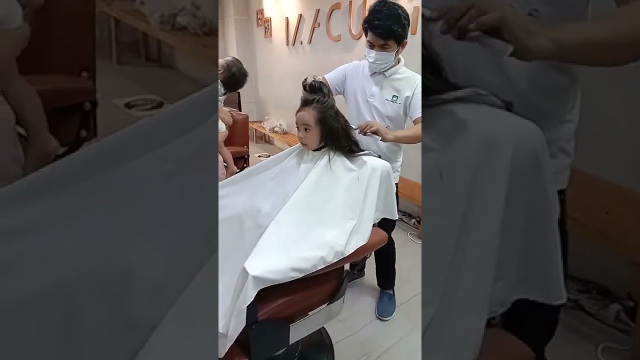 Mother and Daughter Pixiecut Part 1 - YouTube