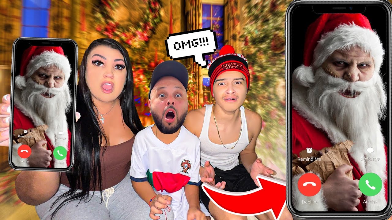 WE FACETIME SANTA CLAUSE… - YouTube