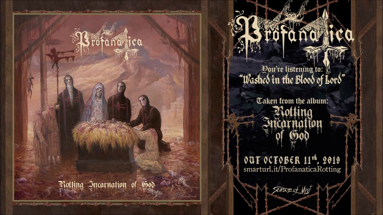 Profanatica - Washed in the Blood of Lord (official track premiere ...