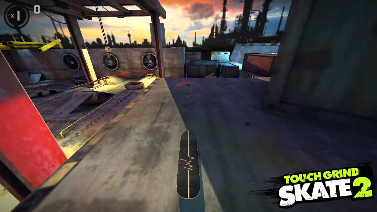 Touchgrind Skate 2: The Docks Challenges - jump from highest point and ...