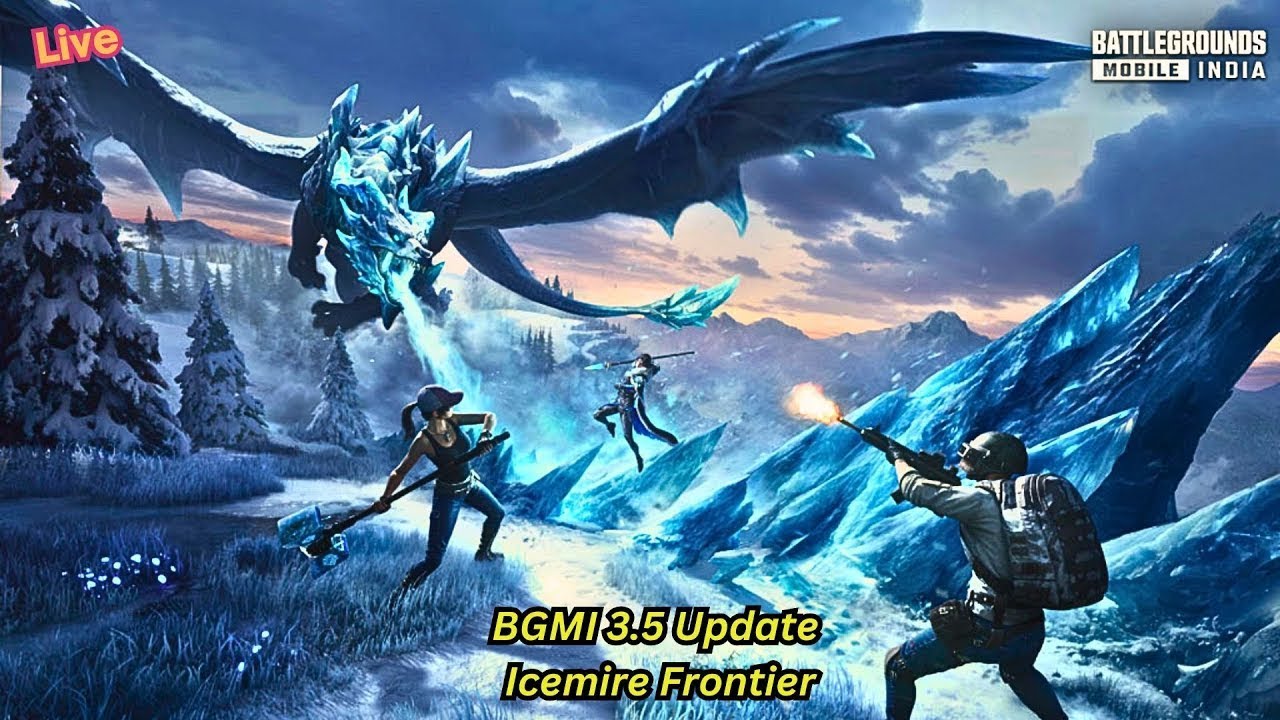 New Mode Icemire Frontier Gameplay | BGMI 3.5 Update Gameplay - YouTube