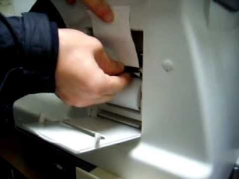 How to change printing paper - YouTube