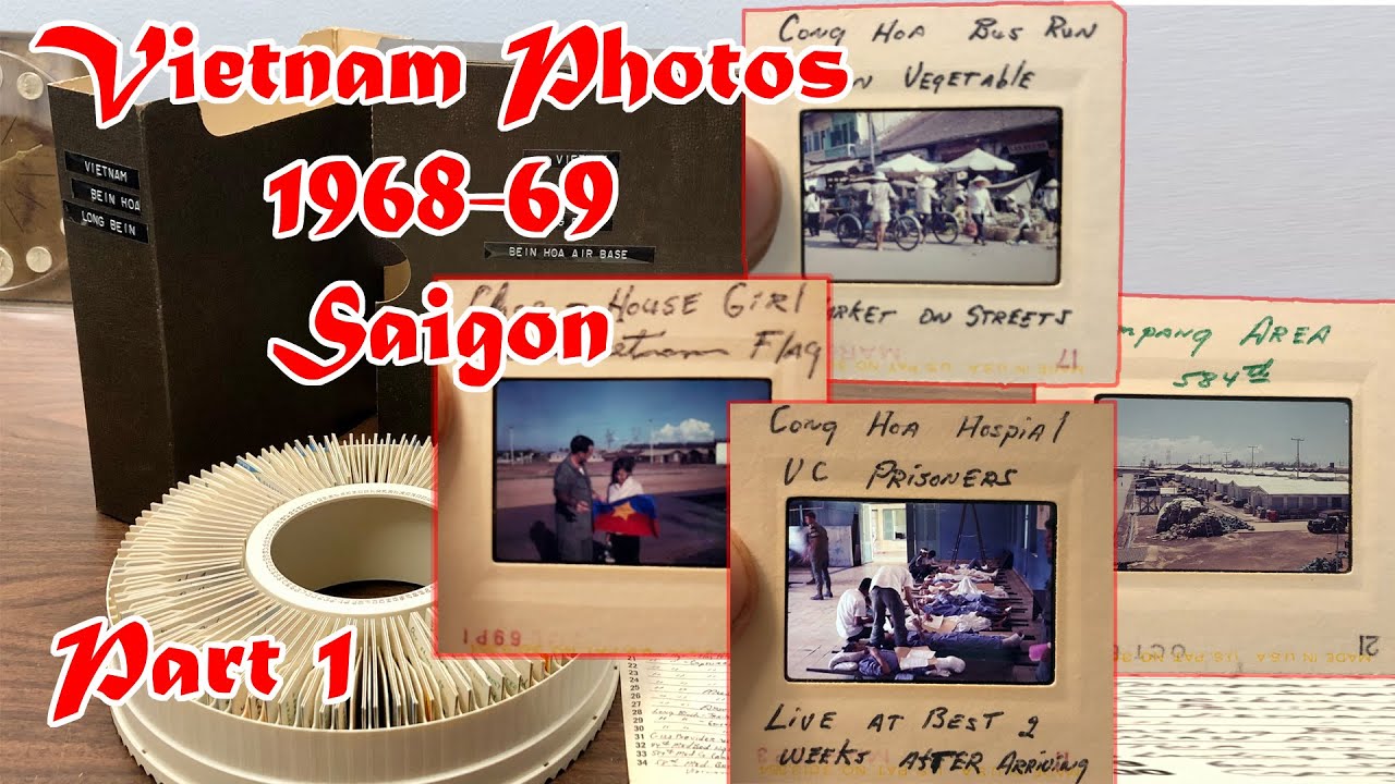 Vietnam War Photos Slide from 1968-1969 - Saigon Ho Chi Minh City Viet ...