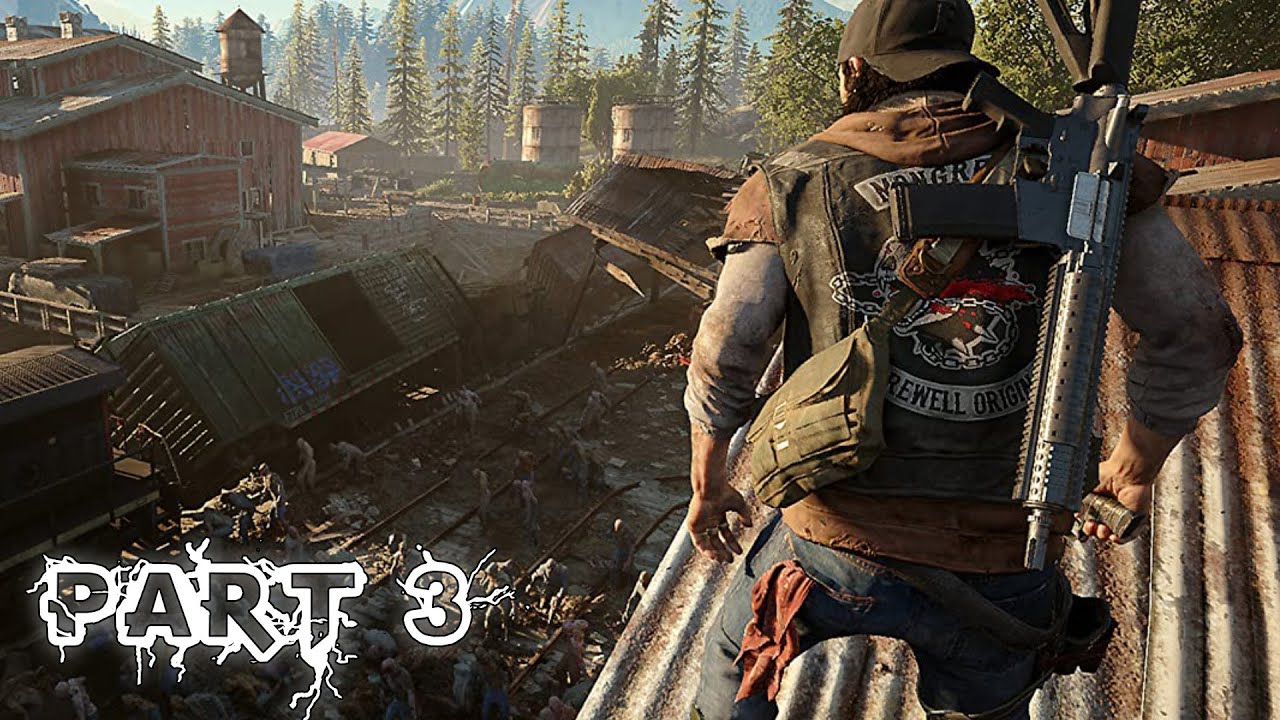 Days Gone - Clearing Zombie Nest (Part 3) - YouTube