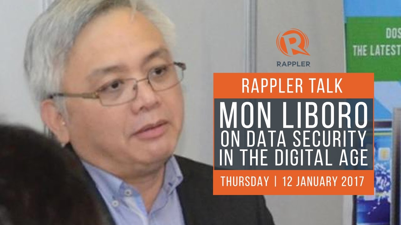 Rappler Talk: Mon Liboro on data security in the digital age - YouTube