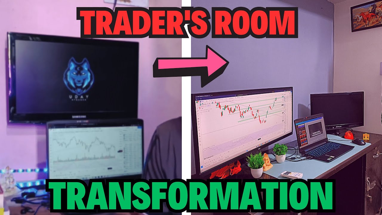 My Trading Room Tour & Transformation | My Trading Setup | Trading ...