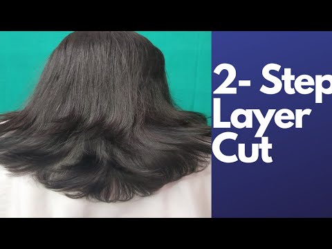 How to do 2 step cut || Haircut tutorial - YouTube