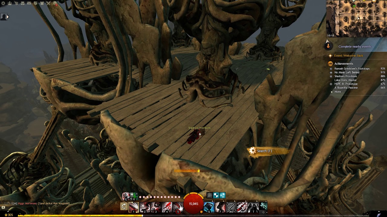 Guild Wars 2 (Shadows Provisions collection) - 24 High Above the Bone ...