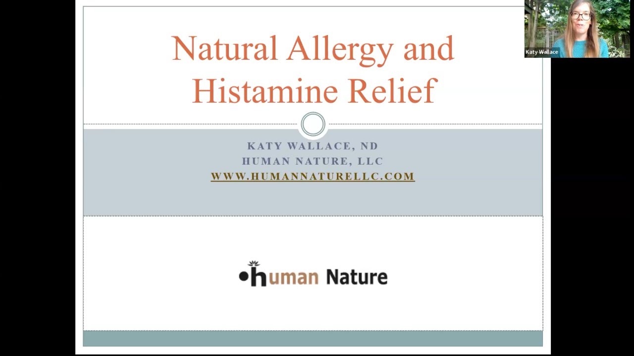 Natural Allergy and Histamine Relief - YouTube