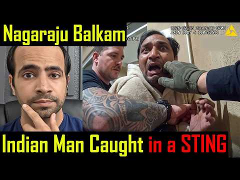 Indian Man Caught Red Handed in a STING Operation in America