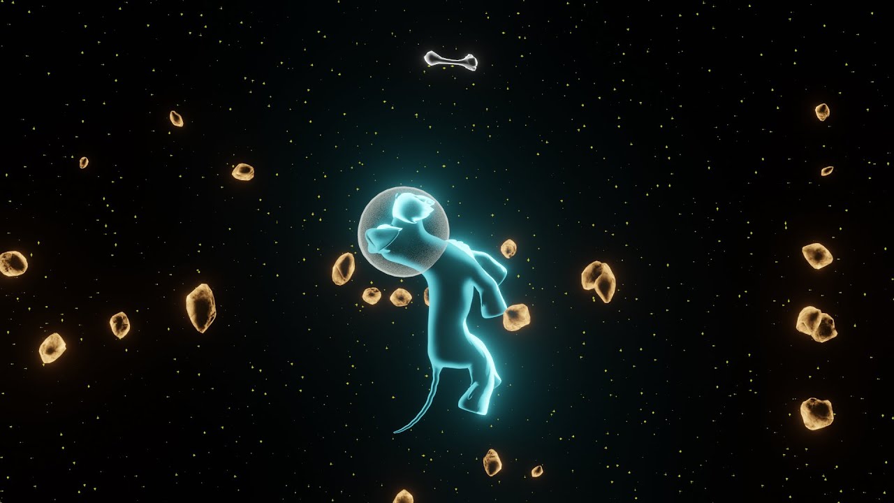 15 min Chill loop Universe Of Bones music animation. #chill #music #universe #bones #dog #star ...